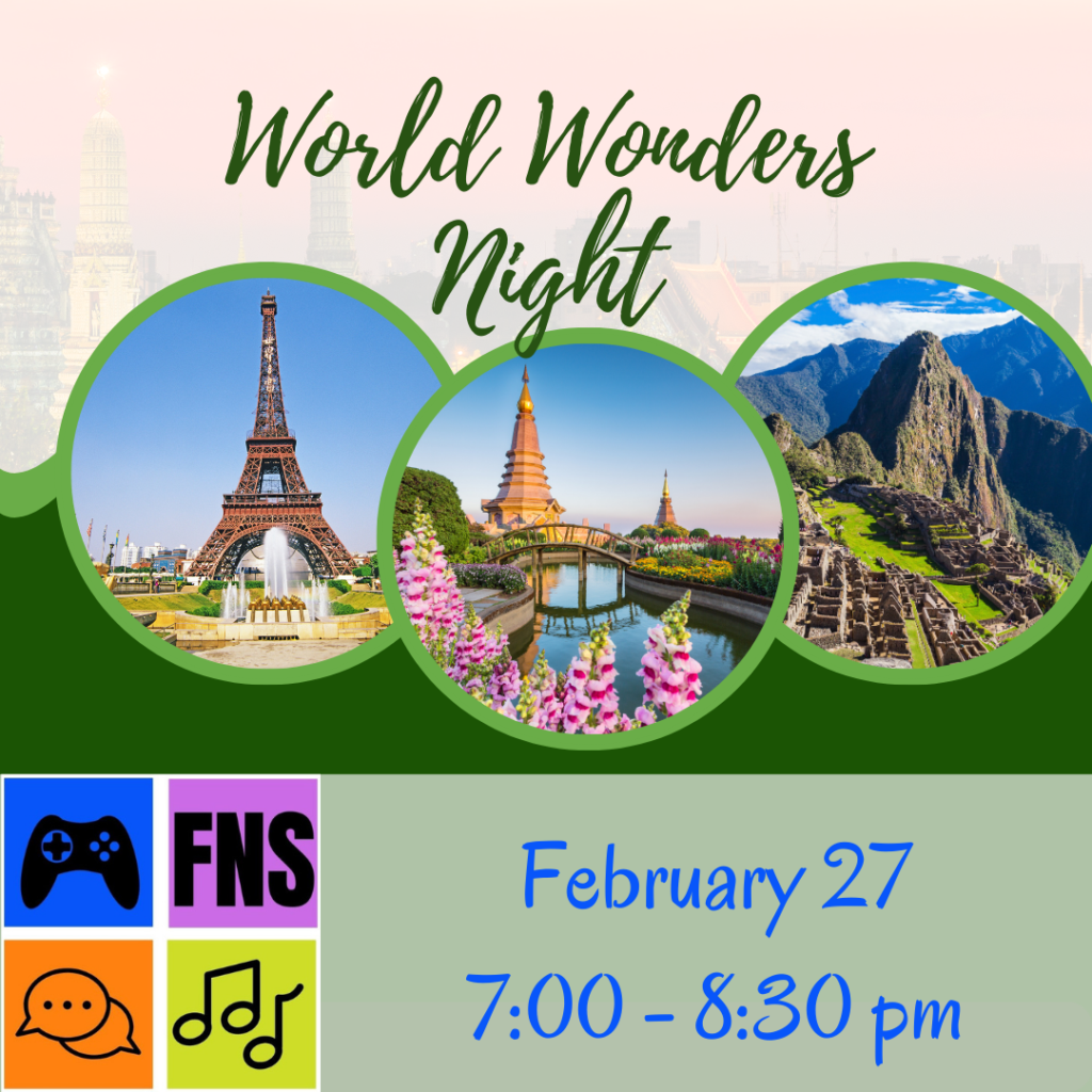 FNS - World Wonders theme - Brighton Launch